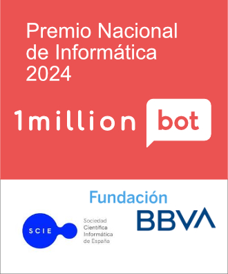 1MillionBot: "National Computing Award 2024", awarded by the BBVA ...